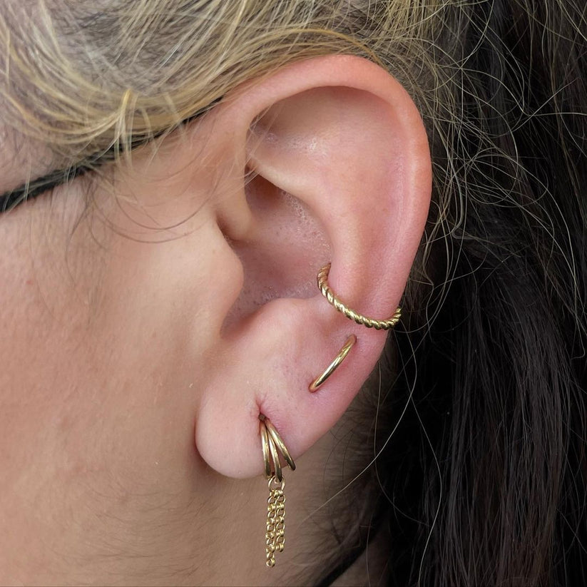 14k Seam Rings – So Gold Studios